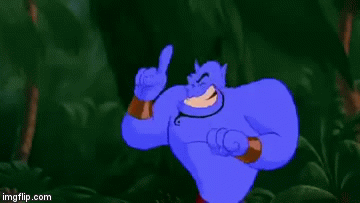 Genie Jaw drop - Imgflip