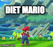 if mario actually got pissed off, because of being forced to run - Imgflip