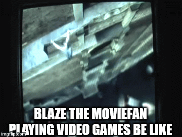 blaze the movie fan loses at alone in the dark - Imgflip