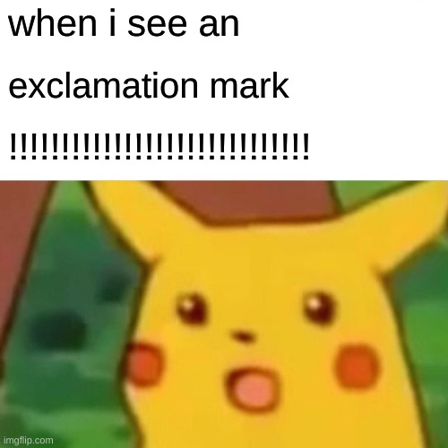 Surprised Pikachu Meme - Imgflip