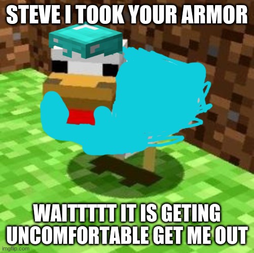 (Properly Sized) Minecraft Advice Chicken - Imgflip