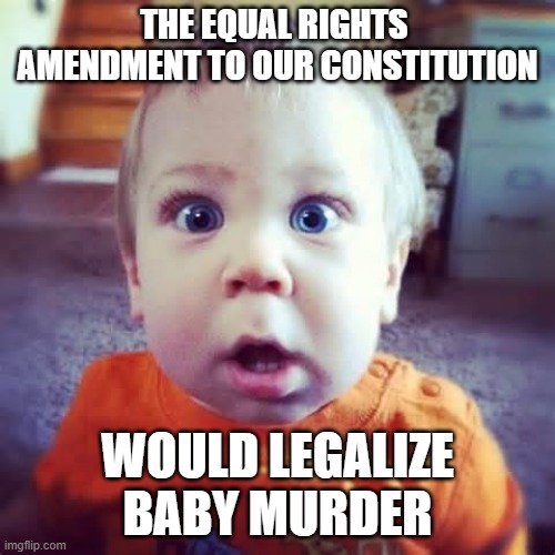 Image tagged in shocked baby - Imgflip