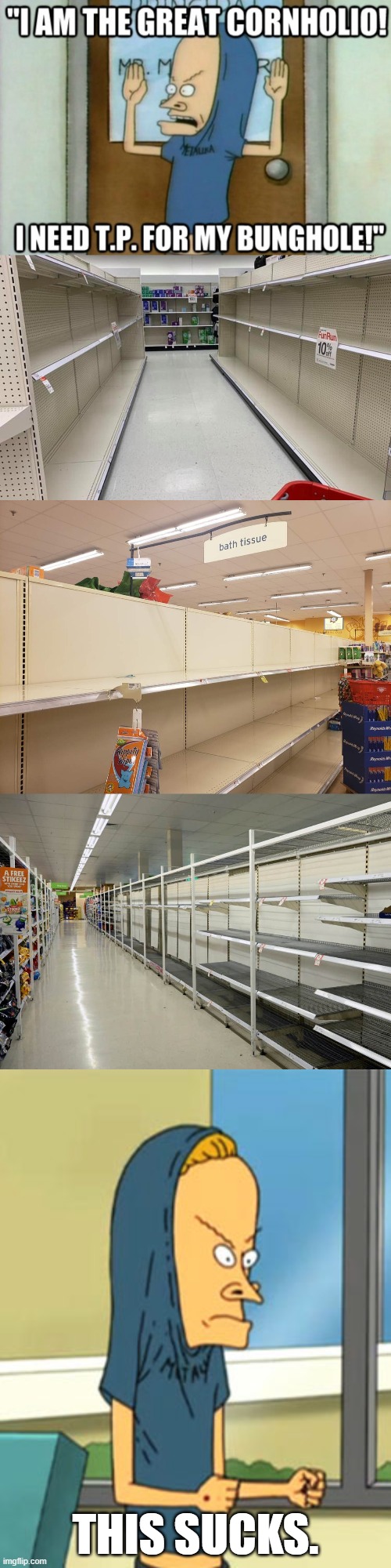 Beavis Needs TP - Imgflip