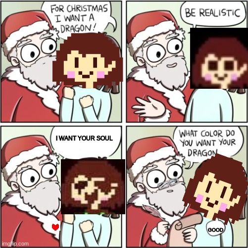 For Christmas I Want A Dragon Imgflip
