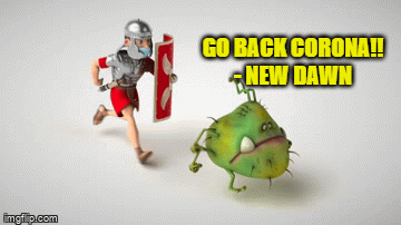 go back corona !! - Imgflip