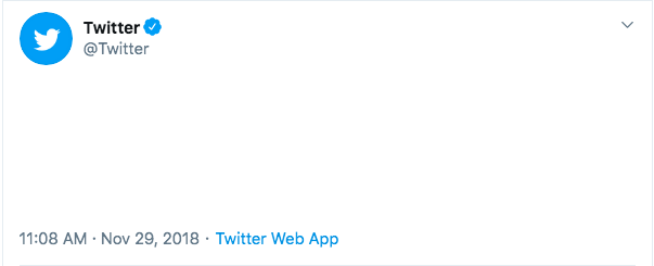 Blank Twitter Profile Template