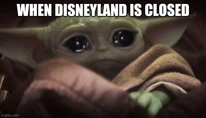 Crying Baby Yoda - Imgflip