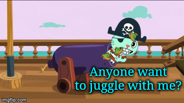 Russell the Juggler! (HTF) - Imgflip