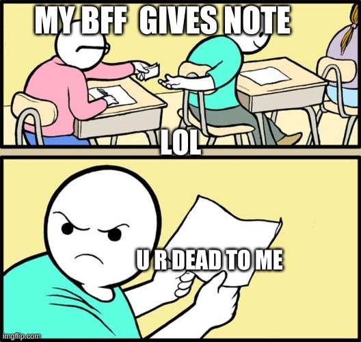 Note passing - Imgflip