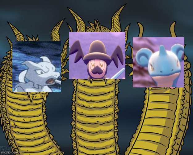 Three Headed Dragon Meme Template