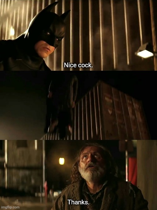 How to use a urinal : r/NolanBatmanMemes