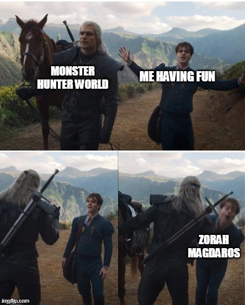 The Witcher Punch Textbox Fixed - Imgflip