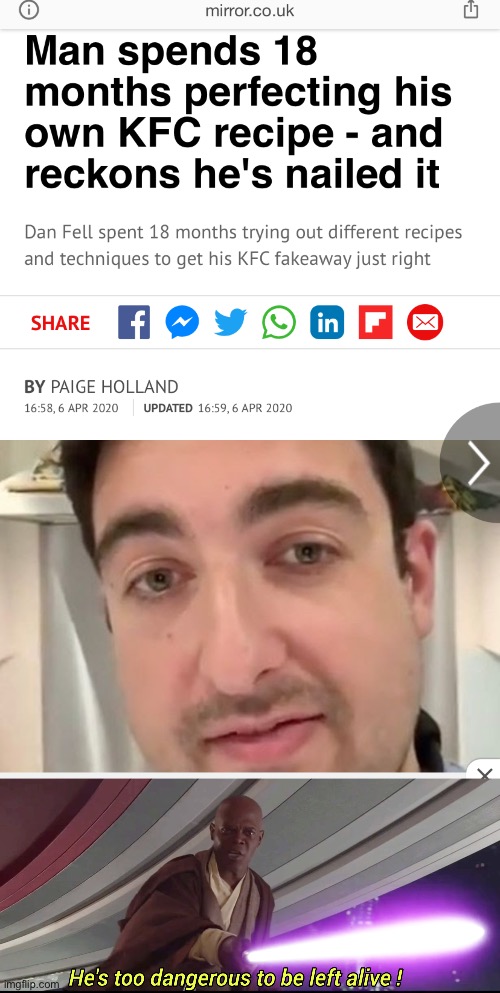 Image tagged in hes to dangerous to be kept alive meme - Imgflip