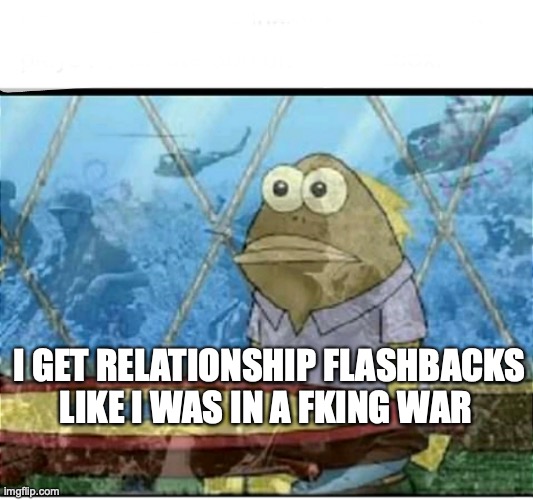 SpongeBob Fish Vietnam Flashback Imgflip