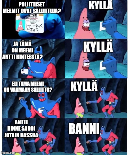 patrick not my wallet - Imgflip
