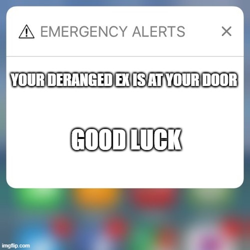 Emergency Alert - Imgflip