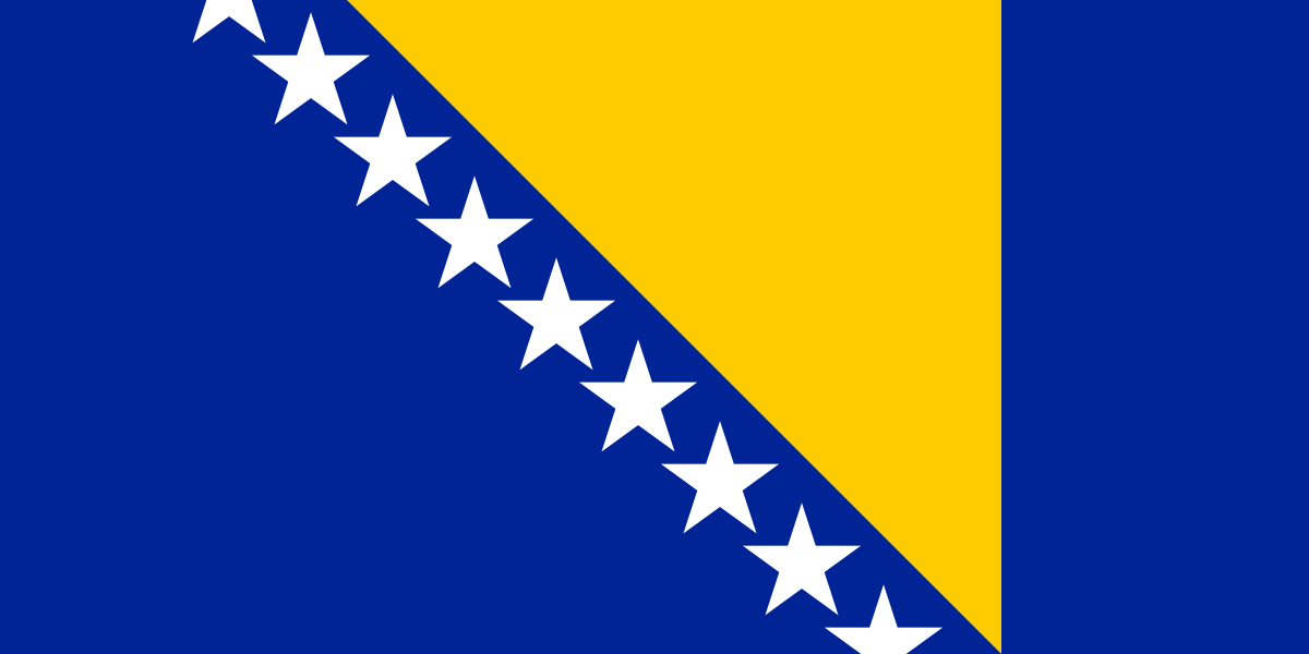 Bosnia Flag Blank Template Imgflip