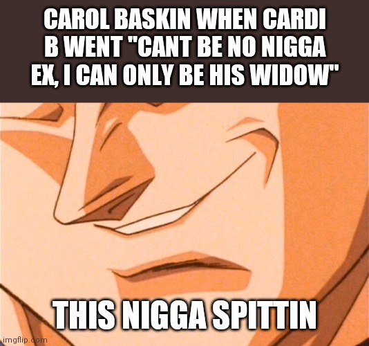 Vegeta spittin - Imgflip