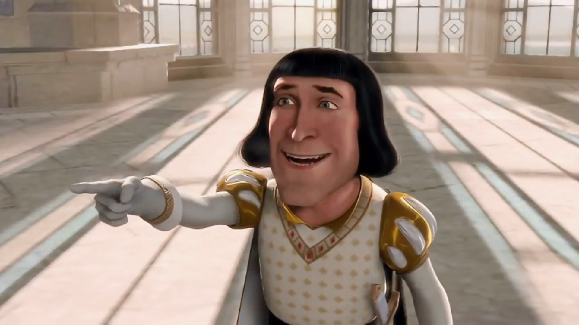 Farquaad Pointing Blank Template Imgflip