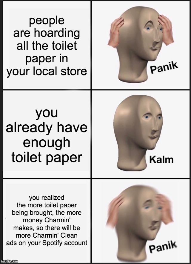 Panik Kalm Panik Meme - Imgflip