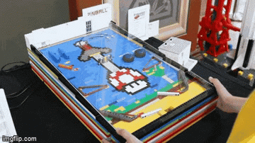 Super Mario Lego Pinball game - Imgflip