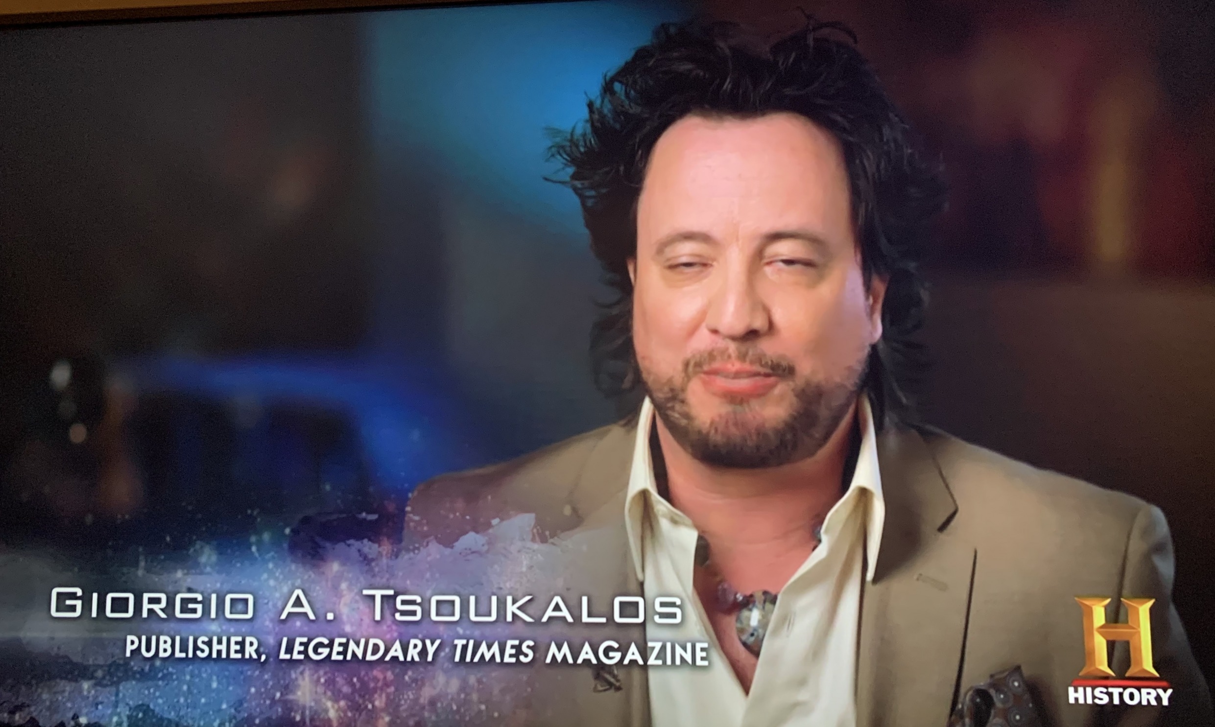 Giorgio Tsoukalos Meme Template