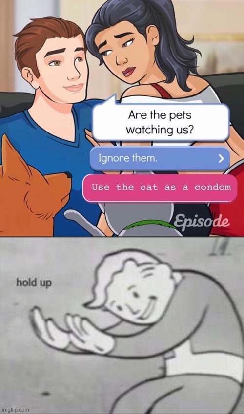 Image tagged in memes,fallout hold up,wait what - Imgflip