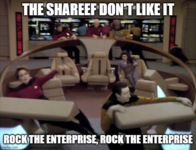 Rock the Enterprise - Imgflip