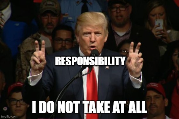 Trump Airquotes - Imgflip