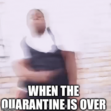 When the quarantine is over everybody be like: - Imgflip