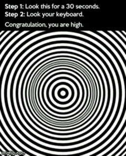 hypnotized huh! - Imgflip
