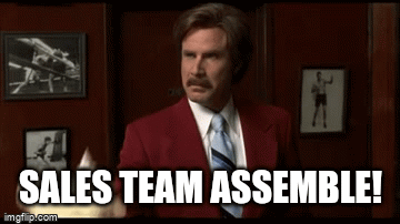 Sales Team Assemble - Imgflip