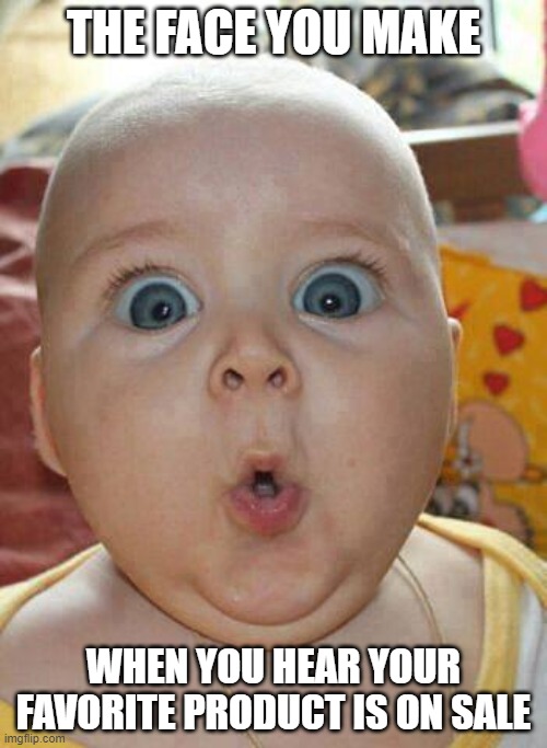 Baby shocked - Imgflip