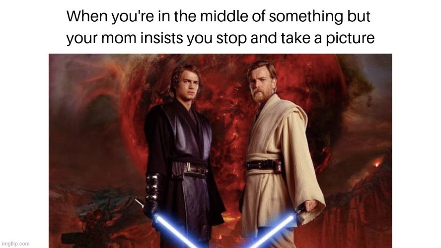 Obi Wan Vs Anakin Imgflip