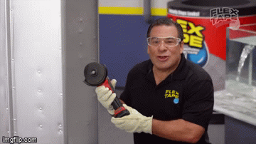 to show you the power of flex tape... - Imgflip