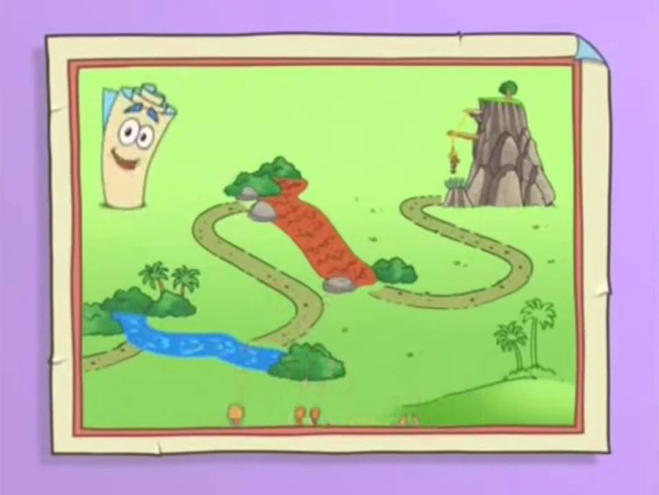 Dora The Explorer Cowgirl Dora Map