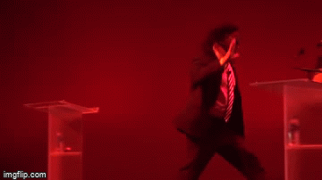 Mayor Kane chokeslams guy through a table - Imgflip