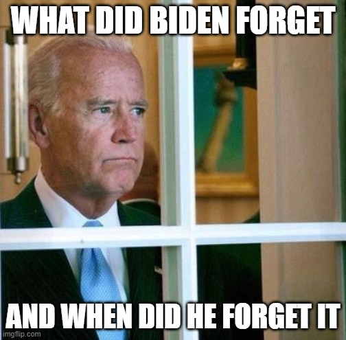 Sad Joe Biden - Imgflip