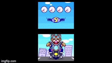 Wario on a motorcycle - Imgflip