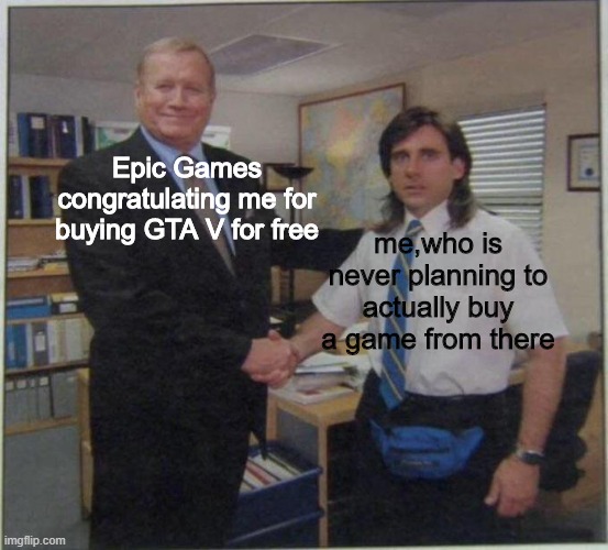 The Office Handshake Imgflip