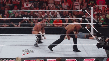 CM Punk GTS The Rock - Raw 1000th - Imgflip