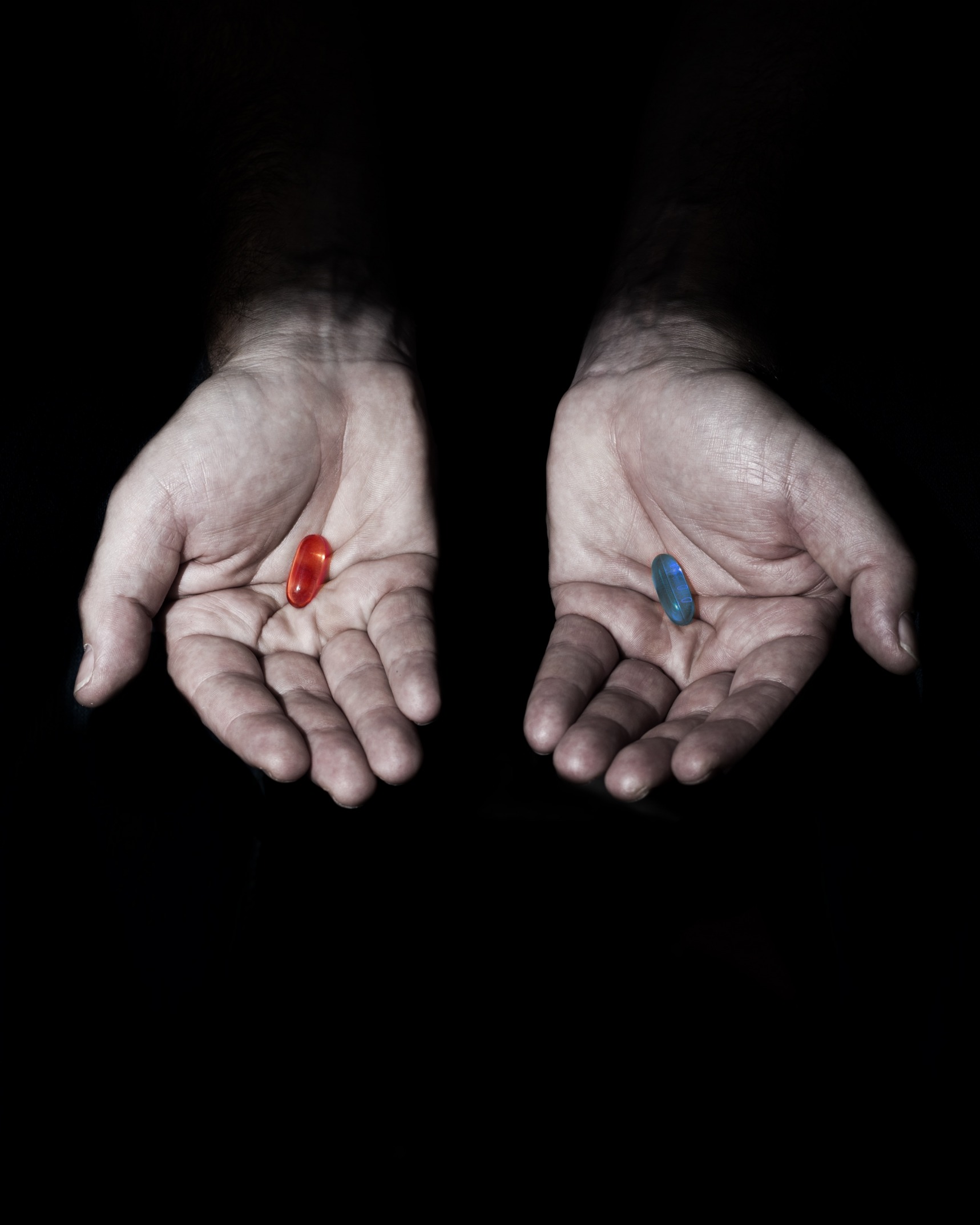 Red Pill Blue Pill Blank Template Imgflip