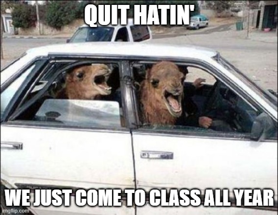 Quit Hatin Meme - Imgflip