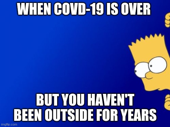 Bart Simpson Peeking Meme - Imgflip