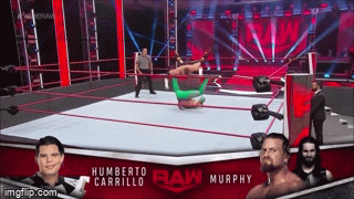 Humberto Carrillo - Springboard Arm Drag and Running Hurricanrana Combo ...