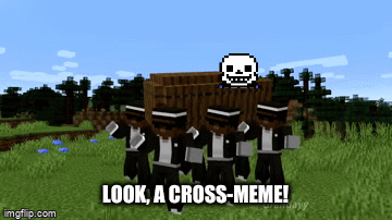 The very first cross-meme! - Imgflip