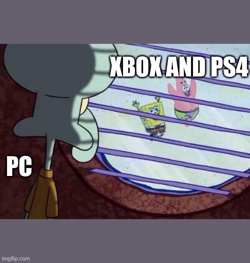 Squidward window - Imgflip