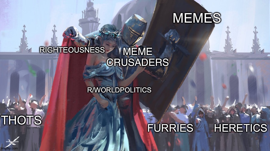 Knight Protecting Princess - Imgflip