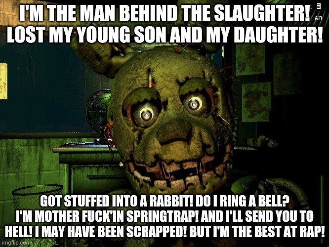Creepy Guy Springtrap - Imgflip