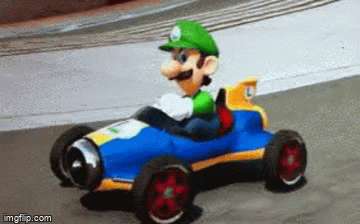 When Your playing Mario kart and hear a shell sound coming - Imgflip